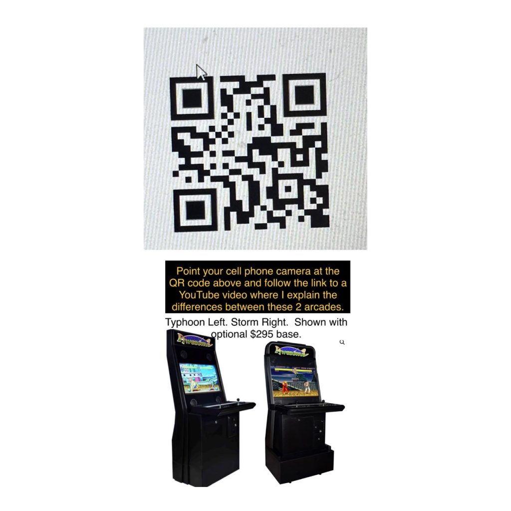 32" LED Storm Two Player Arcade - Awesome Arcades