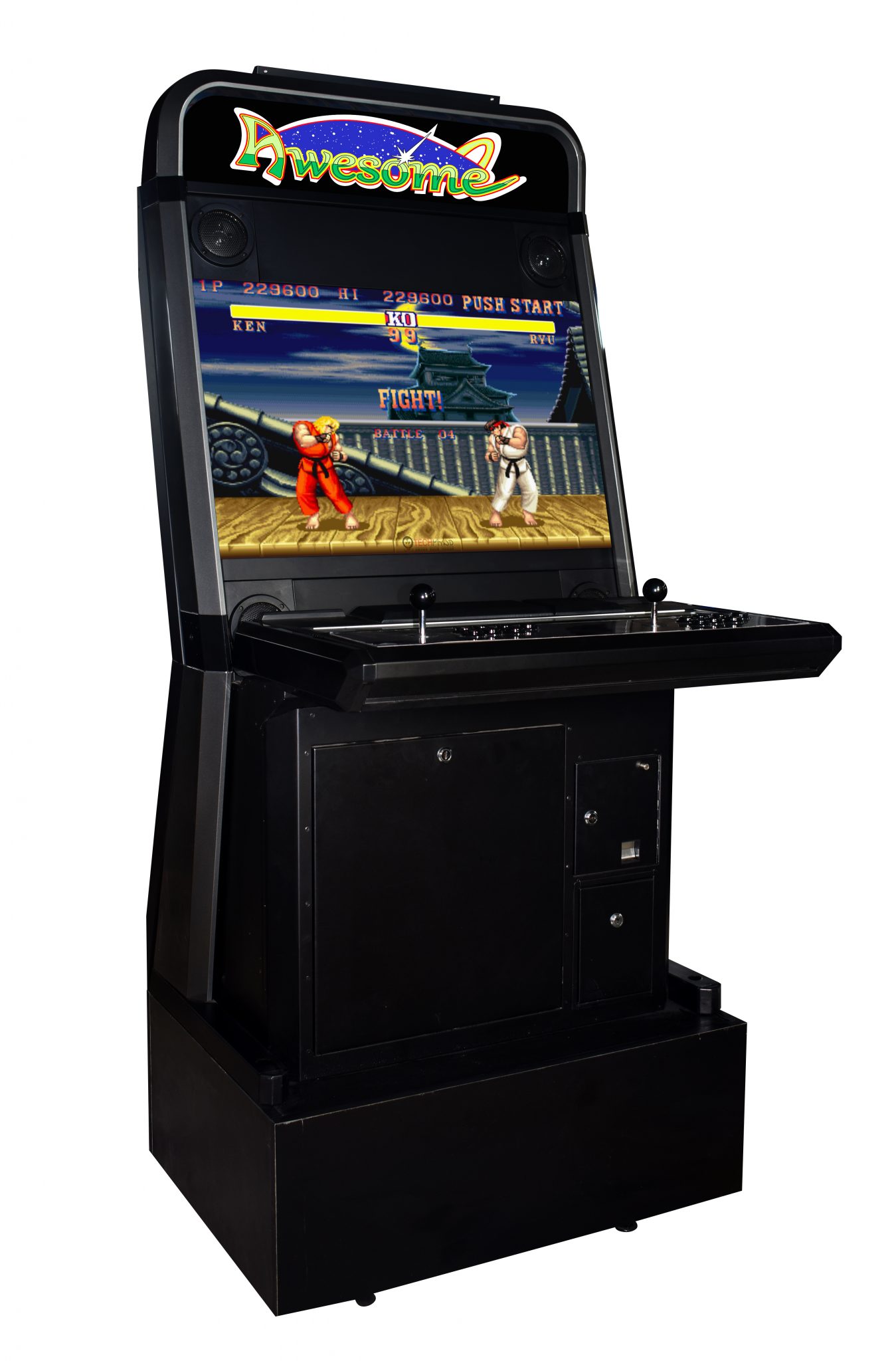 32" LED Storm Two Player Arcade - Awesome Arcades