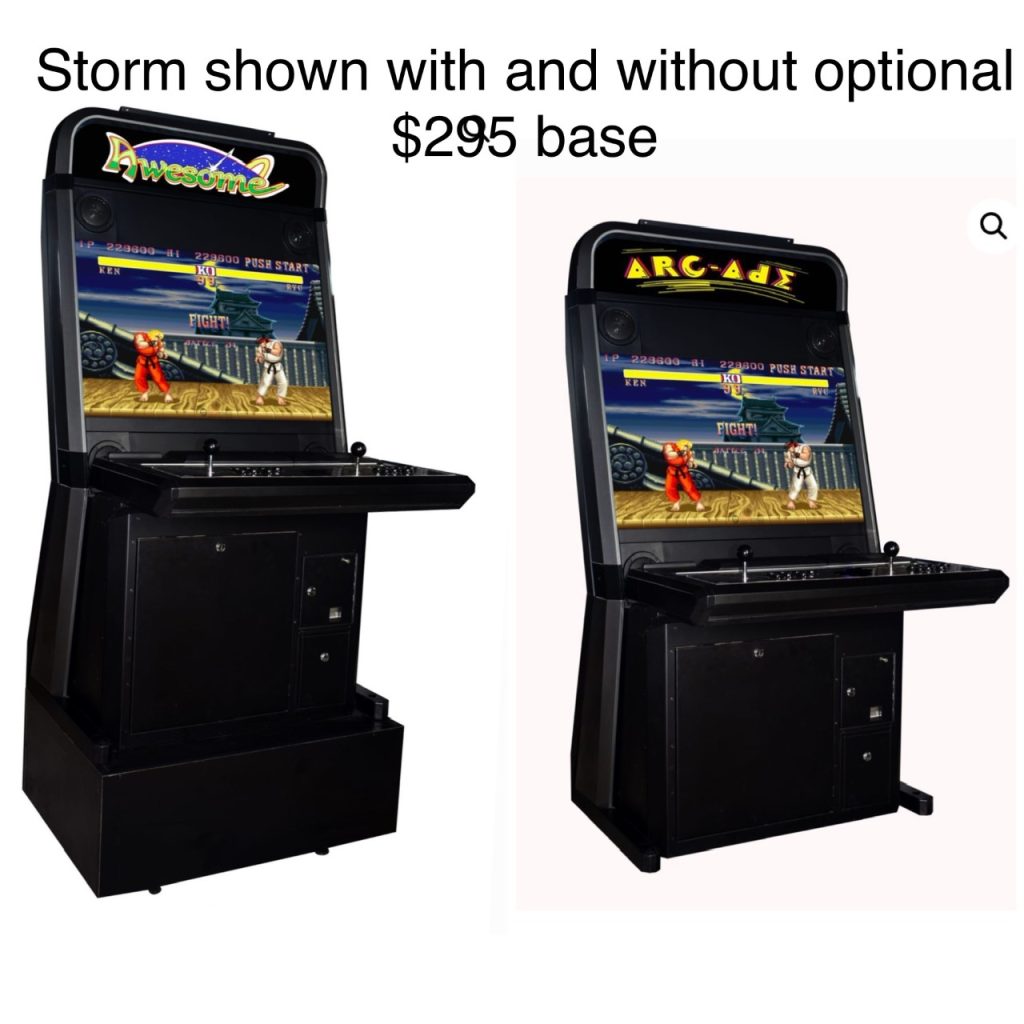 32" LED Storm Two Player Arcade - Awesome Arcades
